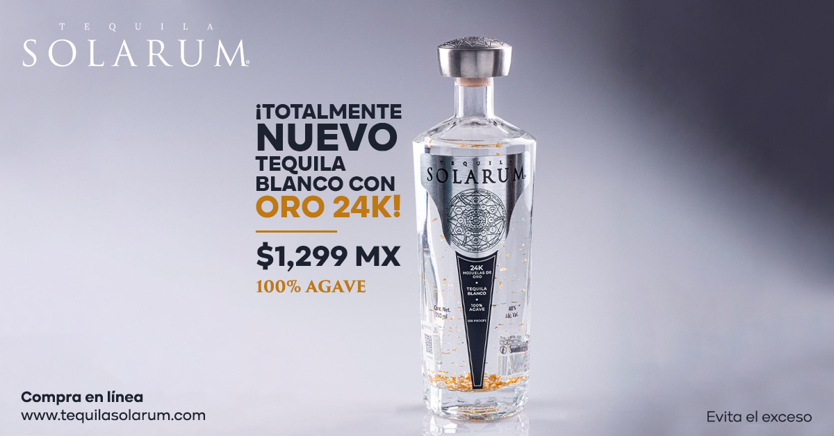 Tequila Solarum | Tequila con Oro de 24K – TEQUILA SOLARUM