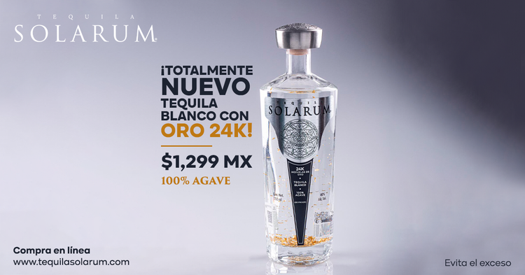 Tequila Solarum | Tequila con Oro de 24K – TEQUILA SOLARUM